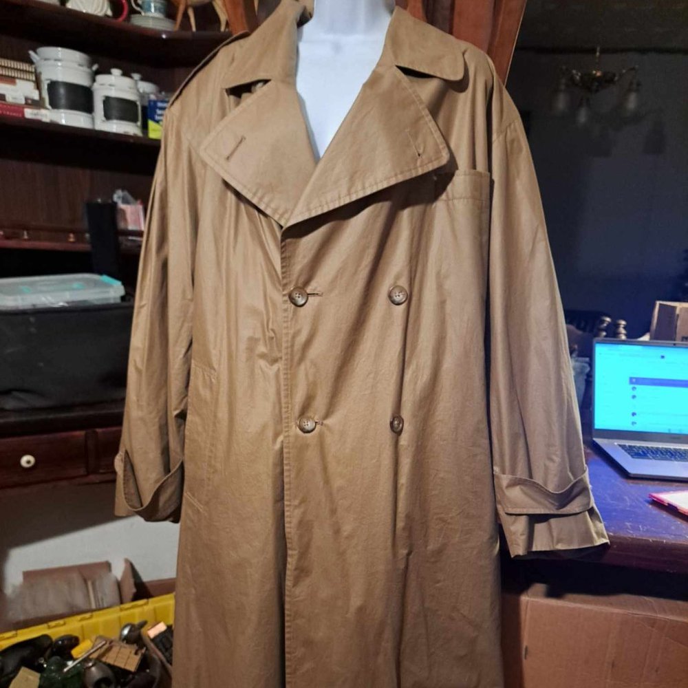 Vintage Henry Grethel Brown Trench Coat - Gem